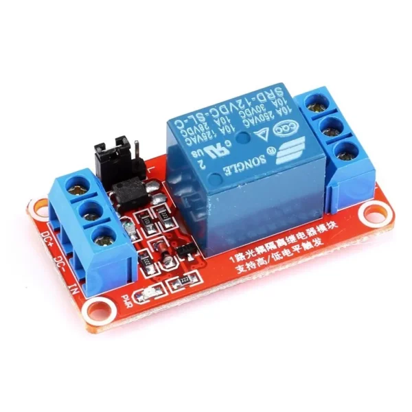 Modulo Relay 1 Canal 12V - EC Robotics
