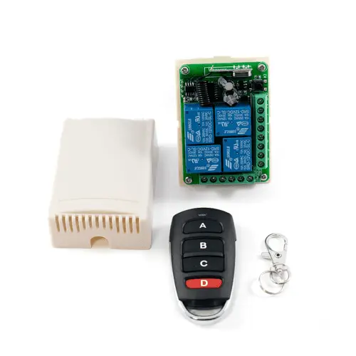 Modulo RF con Control y Relay de 2 Canales - EC Robotics